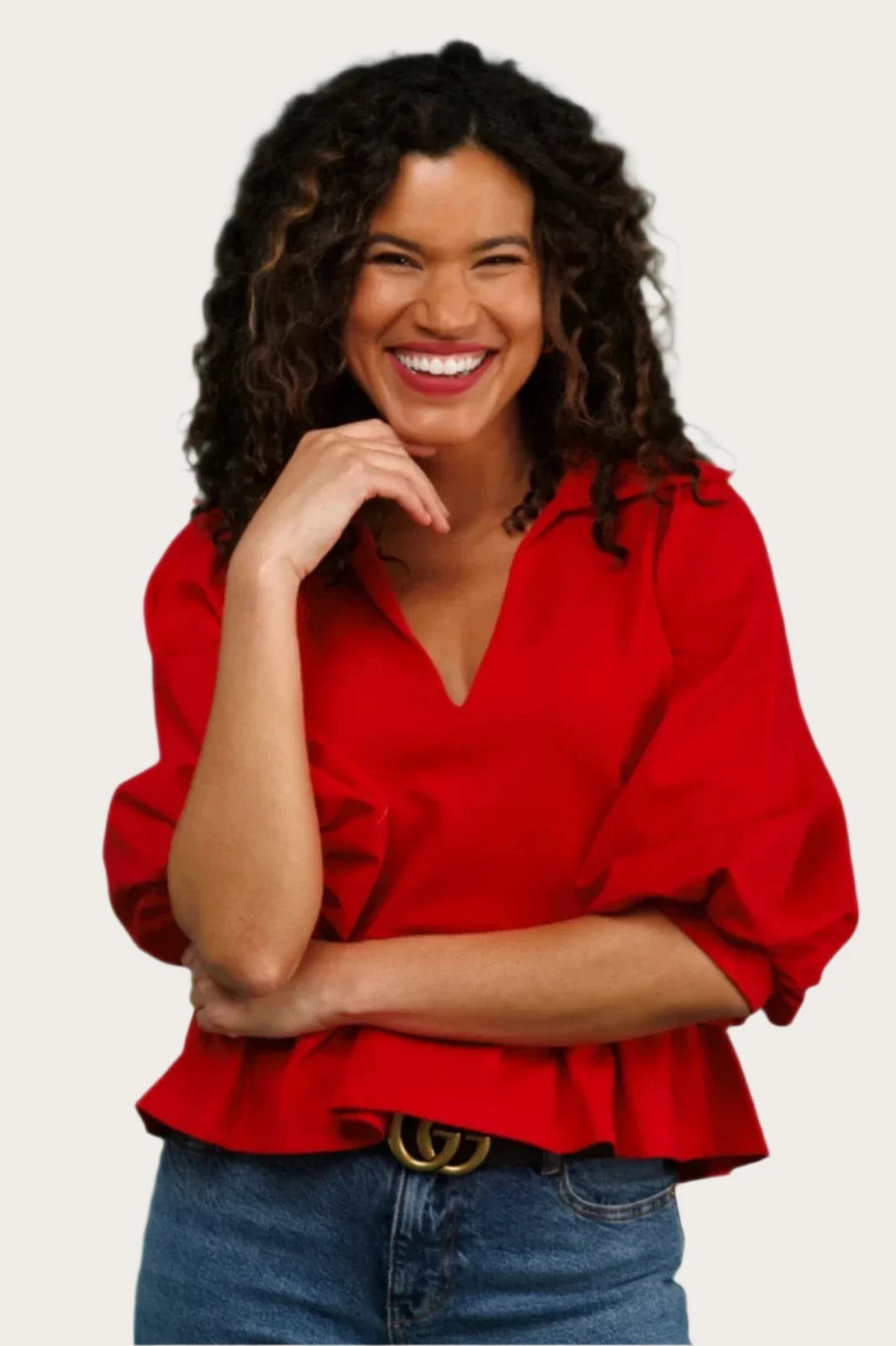 Smith & Quinn Wren Top-Red – Elizabeth Anne Boutique