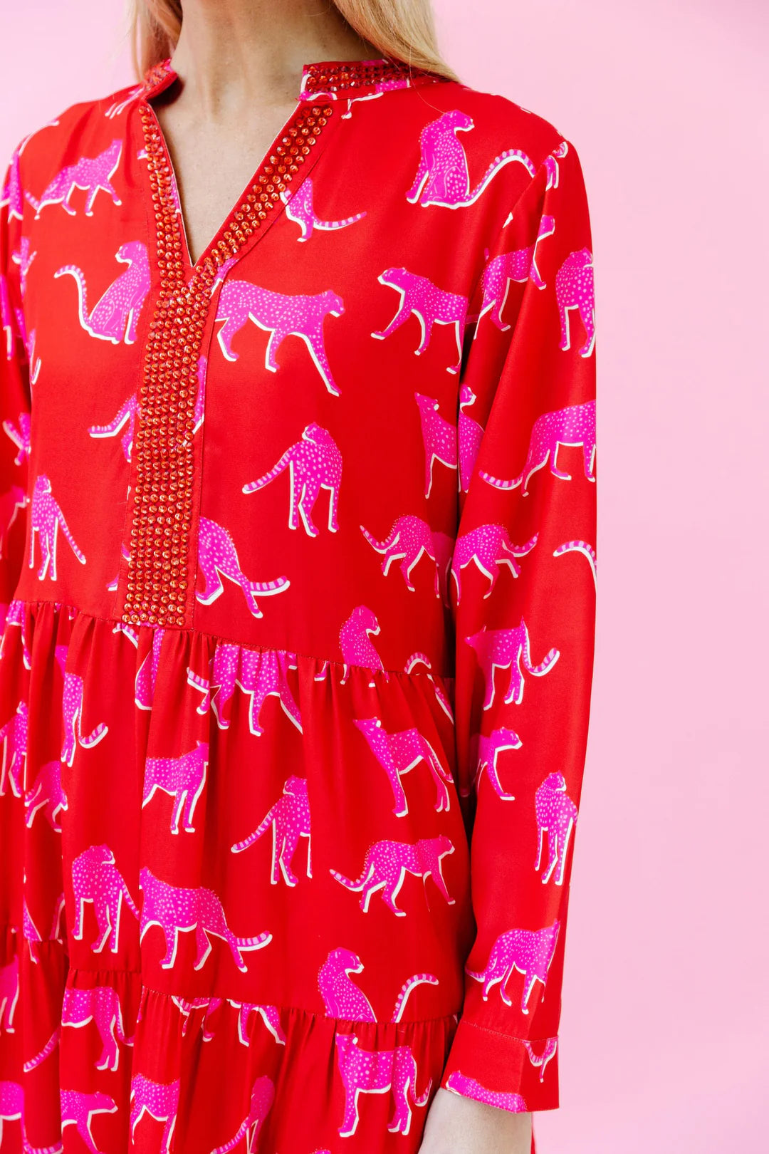 Sheridan French Abigail Dress Merry Cheetah – Elizabeth Anne Boutique