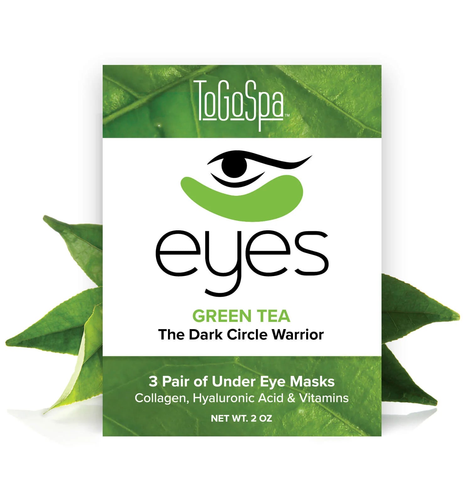 ToGo Spa Green Tea Eye Masks – Elizabeth Anne Boutique