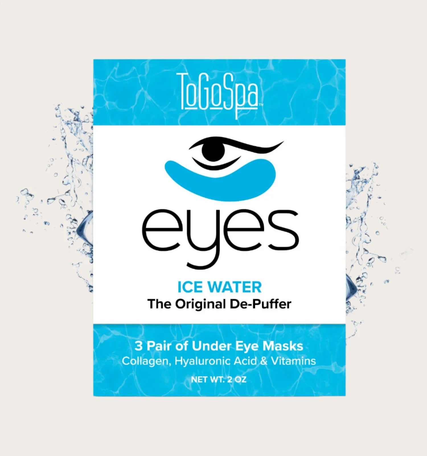 ToGo Spa Ice Water Eyes - Eye Mask – Elizabeth Anne Boutique