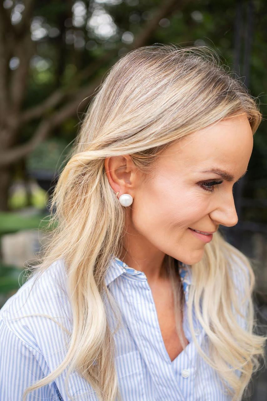 Lisi Lerch Barrett Pearl Earrings – Elizabeth Anne Boutique
